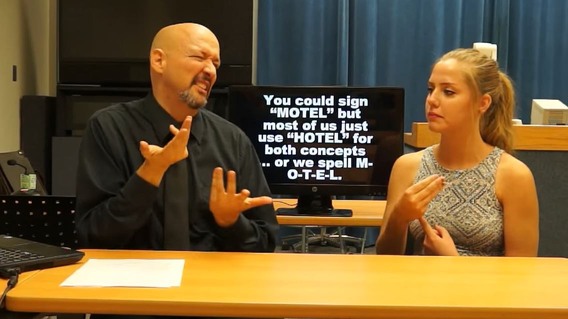 Hotel and Hospitality Sign Language (Part 1) (American Sign Language ...