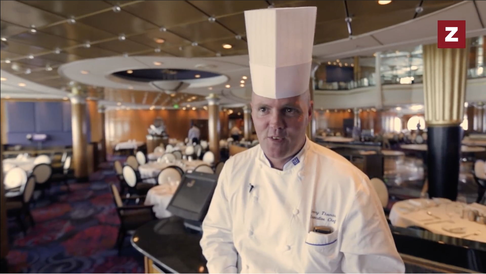 A Day in the Life of Cruise Ship Executive Chef, "The General" | Winning