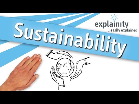 Sustainability Explained Explainity Explainer Video Winning