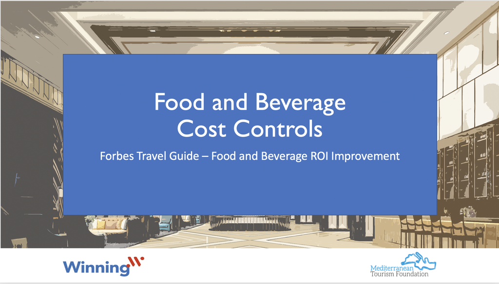 Food And Beverage Cost Controls | Winning